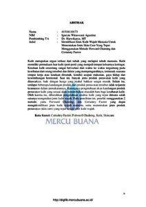 IDENTIFIKASI JENIS KULIT WAJAH MANUSIA UNTUK MENENTUKAN JENIS SKIN CARE ...